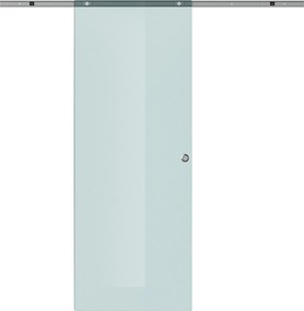 HOMCOM Skleněné Posuvné Dveře pro Pokoj Matované Sklo 775 / 900 / 1025 x 2050 mm | Aosom