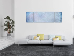Obraz - Mandaly v modré (170x50 cm)