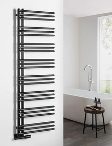 Aqualine POSEIDON otopné těleso 450 x 1540 mm černá mat PS415B