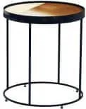 Danish style Konferenční stolek Hike, 47 cm, černá