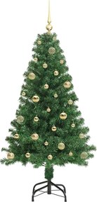 Umělý vánoční stromeček Zelená 150 cm PVC, ocel a plast 3396904