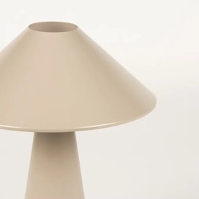 Stolní designová lampa Lucianno Taupe