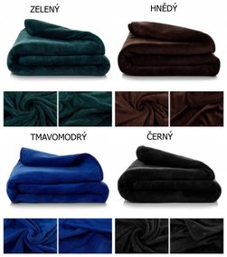 Rychleschnoucí ručník mikrovlákno 50x90cm různé barvy Barva: Hnědá