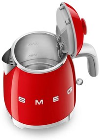 Červená rychlovarná konvice z nerezové oceli 800 ml Retro Style – SMEG