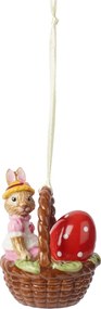Villeroy&Boch Bunny Tales ornament košík, Anna 45 mm