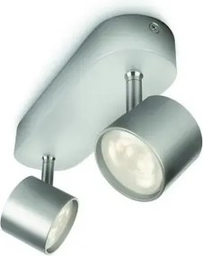Philips Star 2x4,5W hliník / LED bodové svítidlo / 1000lm / 2700K / st
