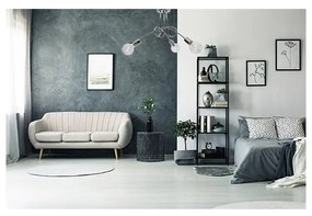 Stropní svítidlo Edison 3, chromové tělo svítidla
