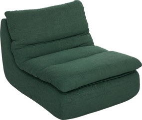 HOMCOM Podlahová židle z ultrahusté pěny, lenoška Lazy Sofa s vzhledem sametu, meditační křeslo pro relaxaci domů i do kanceláře, Zelená | Aosom