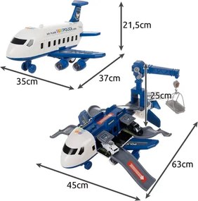 Skládací letadlo – interaktivní parkoviště s auty