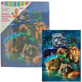SPARKYS Diamantové malování Šelmy / 30x40 cm