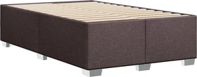 Rám postele bez matrací tmavě šedá 120x190 cm textil 3284460