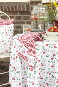 Bavlněná chňapka s motivem lesních jahod Wild Strawberries - 16*30 cm