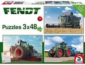 Schmidt Puzzle Traktory Fendt, 144 dílků