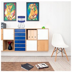 Stolní lampa Elegance, 1x textilní stínítko (výběr ze 6 barev), (výběr ze 3 barev konstrukce), d