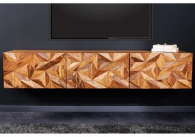 Massive home | Závěsný televizní stolek Alpine 160 cm masiv sheesham