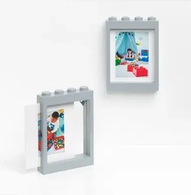 LEGO® fotorámeček - šedá / 268 x 47 x 193 mm