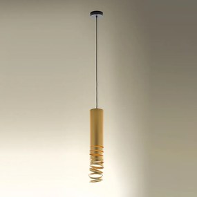 Artemide DOI4600A02 Decomposé Light, zlaté závěsné svítidlo, 1x8W E27, výška 60cm