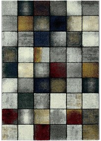 Koberce Breno Kusový koberec DIAMOND 24181/110, Vícebarevné, 140 x 200 cm