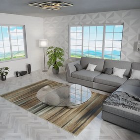 JUTEX Kusový koberec RAVE 24046 163 BARVA: Vícebarevný, ROZMĚR: 80x150 cm