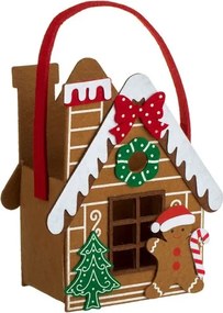 Vánoční dárková taška GINGERHOUSE 17x21 cm, sada 2 ks
