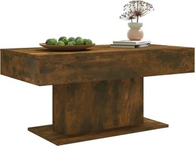 vidaXL Konferenční stolek 96 x 50 x 45 cm dřevotříska [815834] Barva: hnědý dub