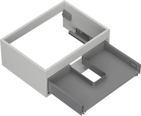 Mexen Box-A, závěsná skříňka 60 cm, 1 zásuvka, šedá matná, 91AX0-0600-235-1-62
