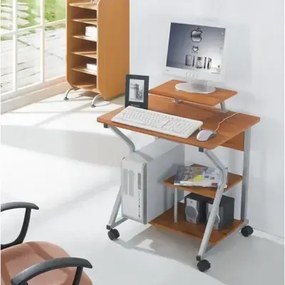 Techly psací stůl buk / Psací stůl / 70 × 51 × 81 cm / MDF / otočná ko