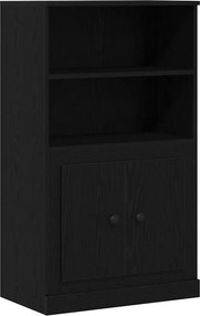 Vysoká skříň Černý dub 132 x 35.5 x 103.5 cm Kompozitní dřevo 3333078