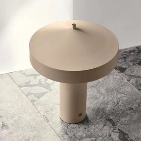 Taupe kovová stolní lampa (výška 41 cm) Hatto – OYOY Living Design