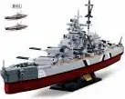 Sluban ModelBricks M38-B1102 Bitevní loď Bismarck 2v1 / LEGO - kompati