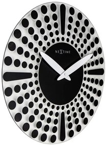 Designové nástěnné hodiny 8182zw nextime dreamtime 43cm