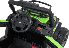 Elektrické terénní autíčko UTV LIFT zelené