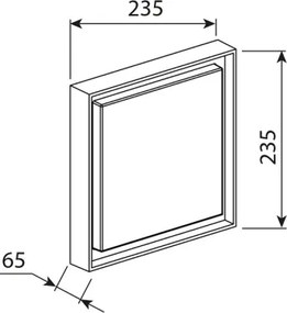 LED svítidlo McLED Andromede S, 14W, 4000K, IP65, černá ML-516.008.19.0