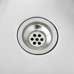 Ručně vyrobený kuchyňský dřez nerezová ocel 145080