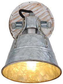 GLOBO Nástěnné bodové dřevěné osvětlení GÜNTHER I, 1xE27, 60W, patina 15366Z-1