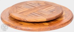 SERVITORE II - otočný stolek z teaku
