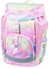 BAAGL Školní batoh Airy Rainbow Unicorn