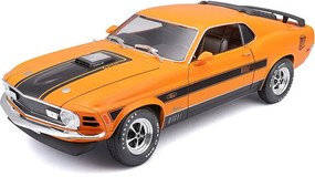 Maisto ford mustang mach 1 1970 1:18 oranžová