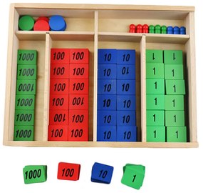Montessori matematické počítání