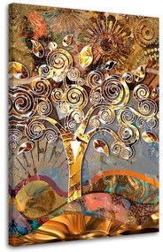 Obraz na plátně Gustav Klimt Strom života - 70x100 cm