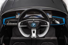 Dětské elektrické autíčko s dálkovým ovládáním BestBerg BBCC-20B – BMW i4 / nosnost 30 kg / Li-Ion baterie / černá