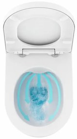 Ravak WC Uni Chrome RimOff závěsný bílý - X01535
