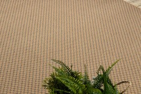 Koberec TRAFFIC DIAMOND 650ab béžový / černý