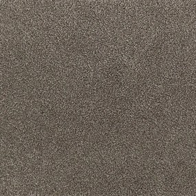Lano, Metrážový koberec Supersoft 420 hnědý, šíře 4m, hnědá, ab (mřížka), kancelář