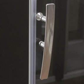 Vanová zástěna s posuvnými dveřmi a pevnou boční stěnou PXV2+PXVB 730–755 - Transparent Brillant Univerzální PXVB /750 452-7500000-00-02