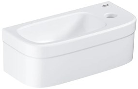 Umývátko Grohe Euro Ceramic 37x18 cm alpská bílá otvor pro baterii vpravo 39327000