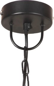 Závěsné svítidlo 25 W černé kulaté 48 cm E27 320565