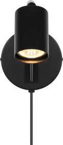 Nordlux - Nástěnné bodové svítidlo EXPLORE 1xGU10/5W/230V černá