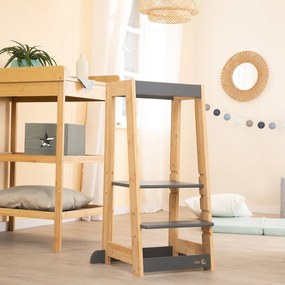 Šedá bambusová učicí věž – Roba