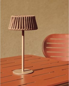 LED stolní /přenosné solární venkovní svítidlo (výška 30 cm) Aldet – Kave Home